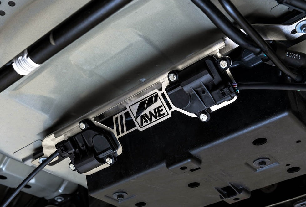 AWE Mustang GT Active Exhaust Valve Motor Bracket