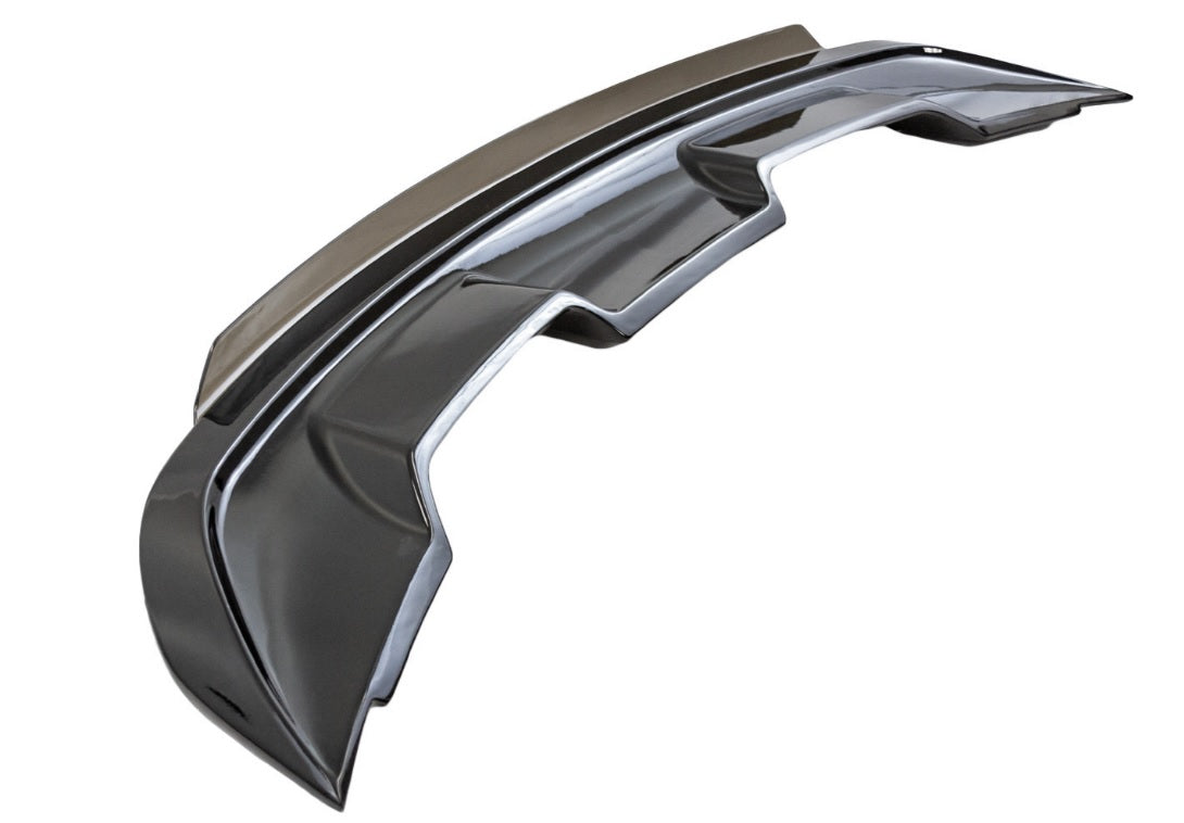 Mustang S550 - GT500 Style Rear Spoiler with Tinted Wicker Bill - Glos